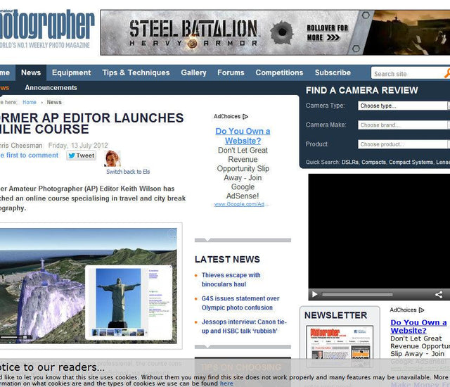 FORMER AP EDITOR LAUNCHES ONLINE COURSE – Learning with Experts